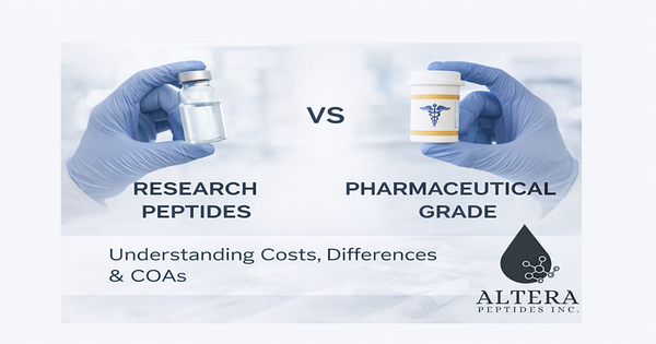 The Truth About Peptides: Research vs. Pharmaceutical Grade – Altera ...